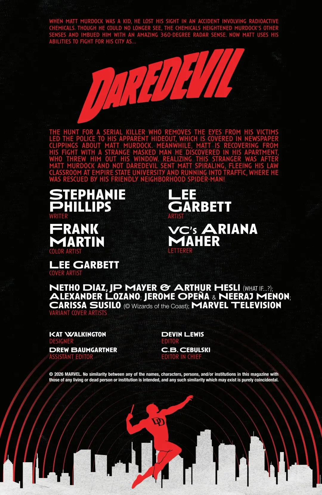 Daredevil Issue 3 (2026) - Read Free Comics Online